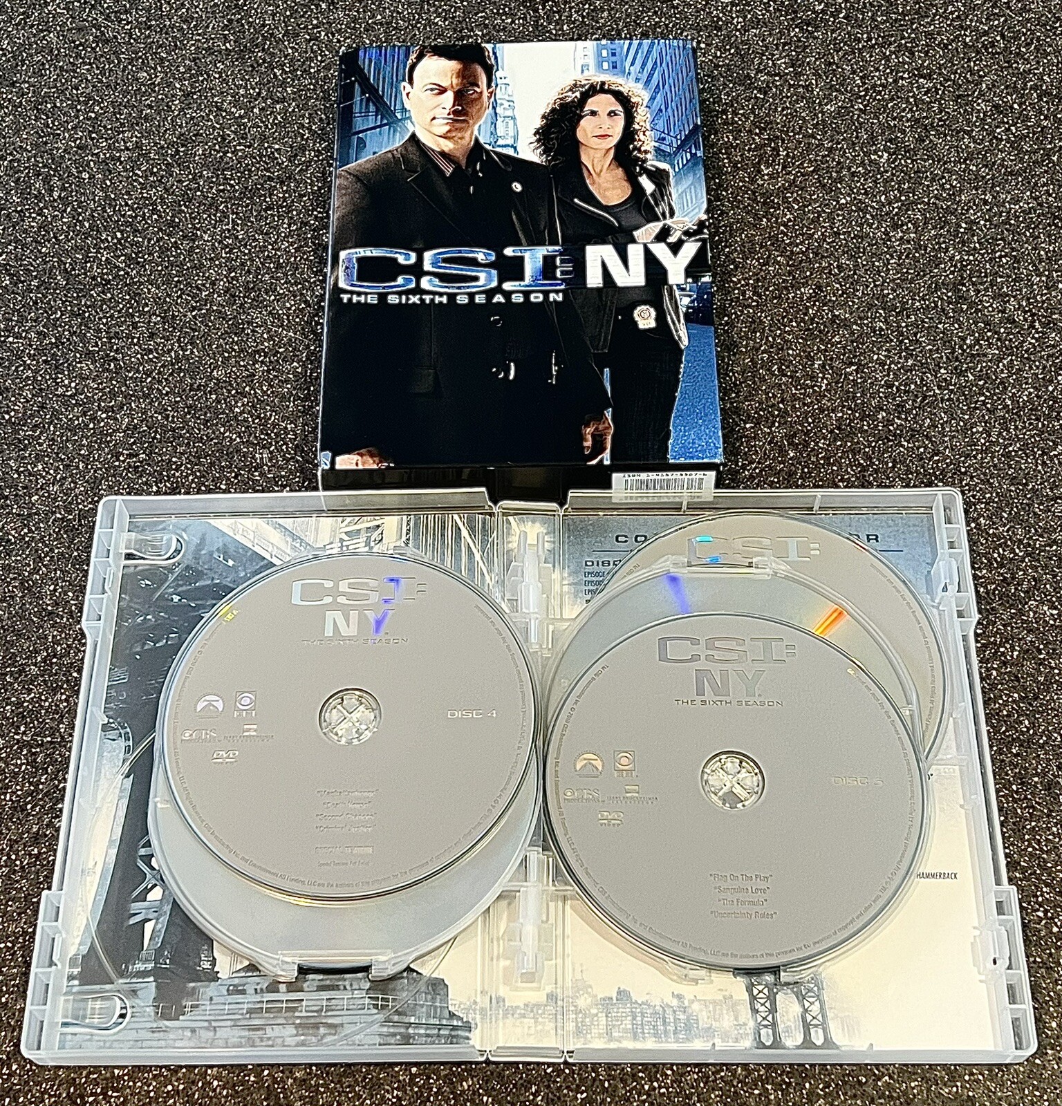 CSI: NY Complete Season 1-6 DVD Sets - FULLY TESTED with FREE SHIPPING ...
