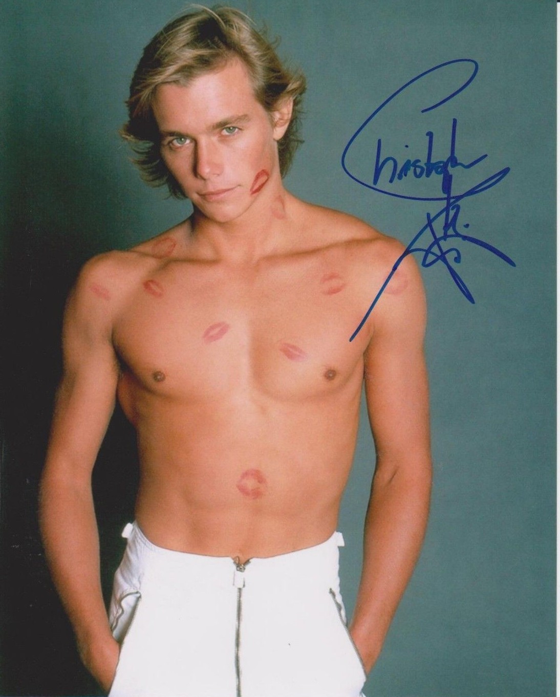 Christopher Atkins Signed Photo - Star of The Blue Lagoon / DALLAS ...