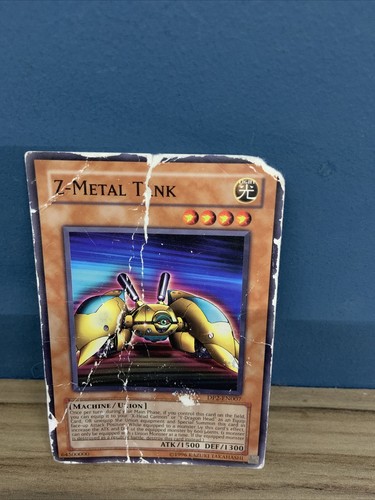 DP2-EN007 Z-METAL TANK Unlimited Edition Heavy Play Yugioh Card | eBay