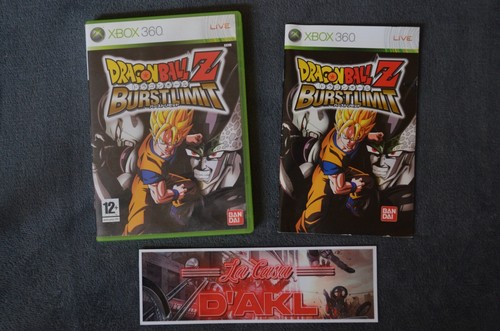 DBZ Dragon Ball Z Burstlimit Burst Limit complet sur XBOX 360 - FR TBE ...