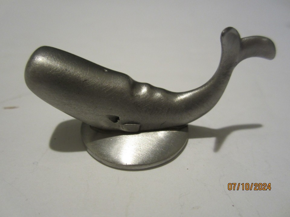 Mini Pewter Whale by Charisma | eBay