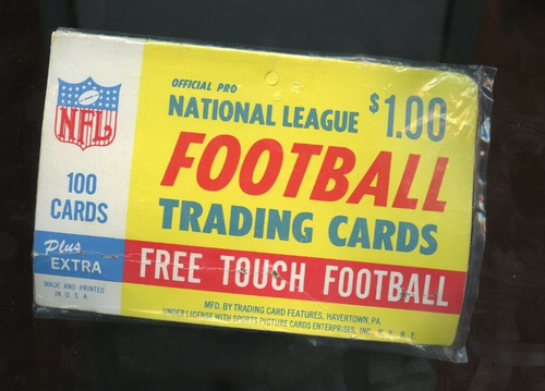 1964 Philadelphia Football Rack Pack Header | Rare | eBay
