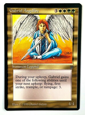 MTG Legends Gabriel Angelfire - * Excellent Near Mint condition * NM | eBay
