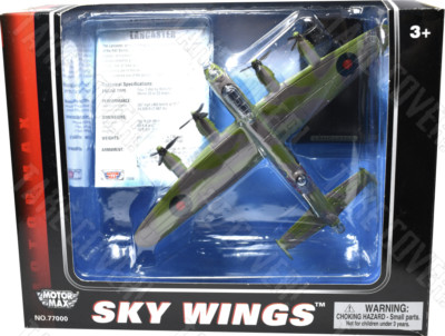Motormax Skywings - Avro Lancaster - RAF Bomber Command - Diecast ...