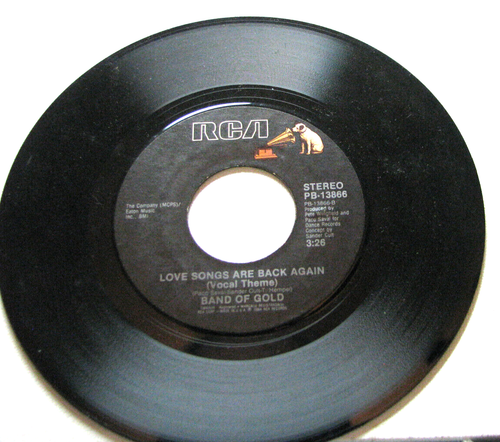45 RPM Single--- BAND OF GOLD: Love Songs Are Back Again + Medley (see ...
