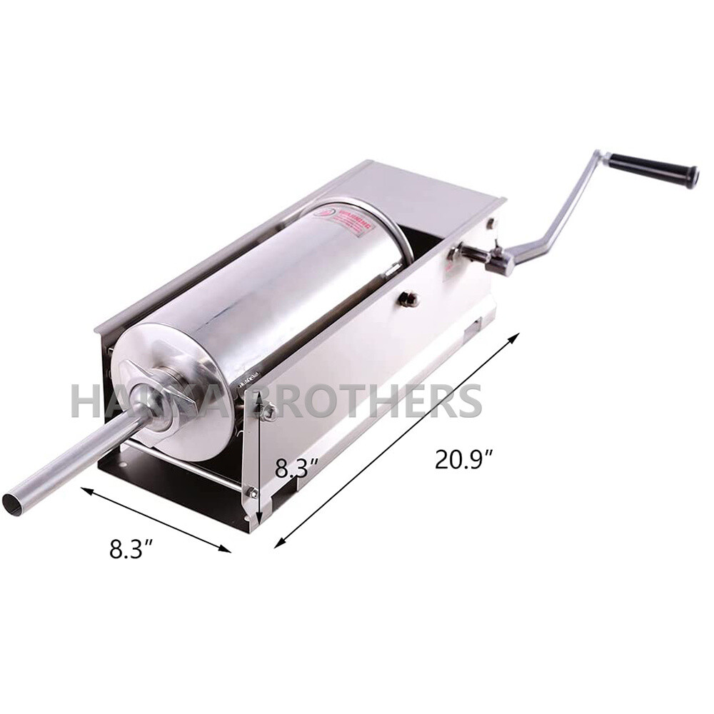 Hakka 7LBS to 32LBS Sausage Stuffer 2 Speed Stainless Steel Meat Filler ...