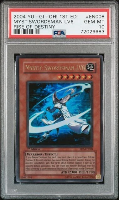 Yugioh Mystic Swordsman Lv6
