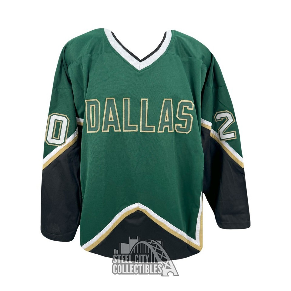 Ed Belfour Autographed Dallas Custom Green Hockey Jersey - BAS | eBay