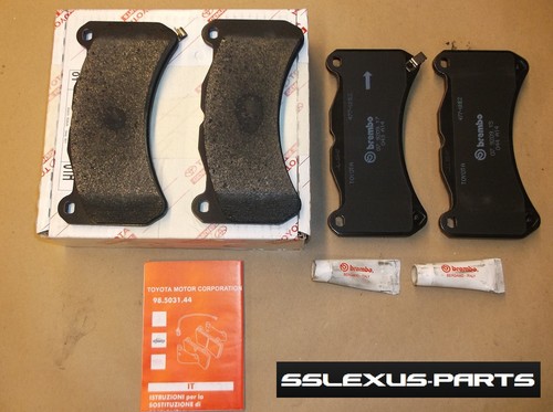 Lexus IS-F ISF (2008-2014) OEM Genuine FRONT BRAKE PADS / PAD SET 04465 ...