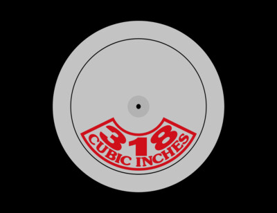 CHROME AIR CLEANER DECAL 273-318-340-360 CUBIC INCHES ENGINE STICKER 14 ...