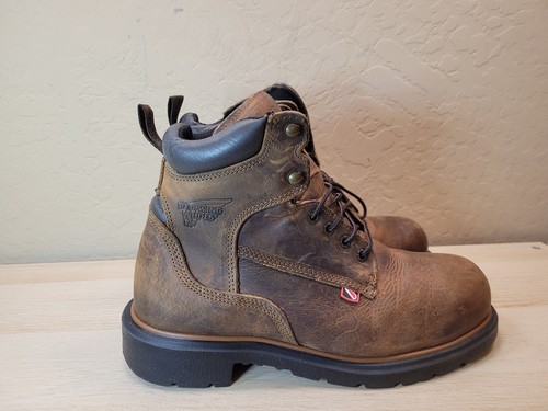 Red Wing 2212 DynaForce Leather Work Supersole Steel Toe Boots Men’s ...