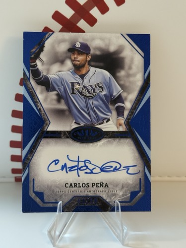 2025 Topps Tier One Carlos Pena Tier One Talent Autograph TOTA-CP /99 ...