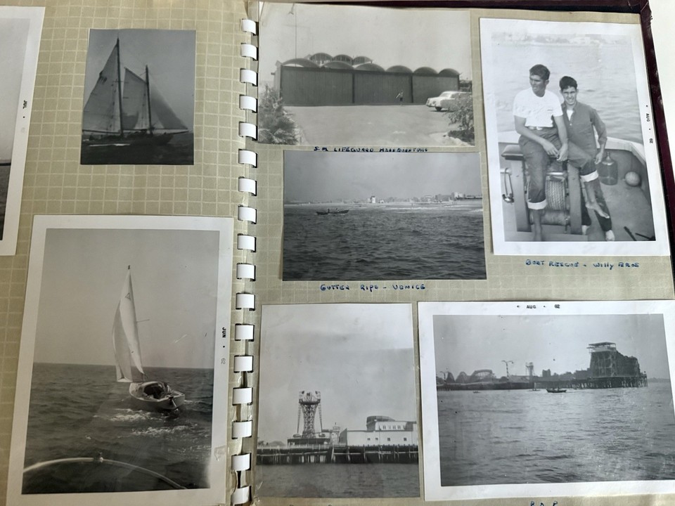 VTG 1960 Photo Album Beefcake Men Lifeguards California Rose Parade 100 ...