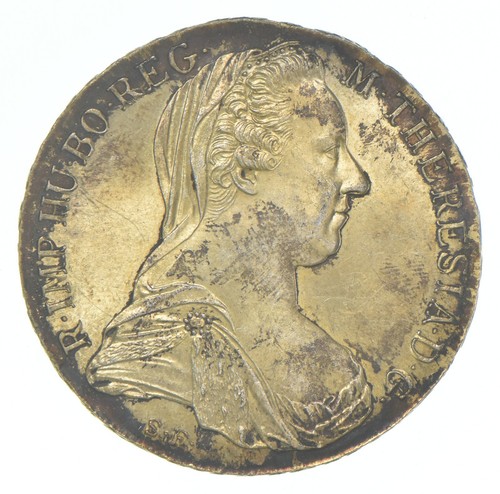 SILVER - WORLD COIN - 1780 Austrian Empire 1 Thaler - World Silver Coin ...