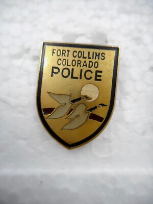Fort Collins Colorado Police Lapel Pin | eBay