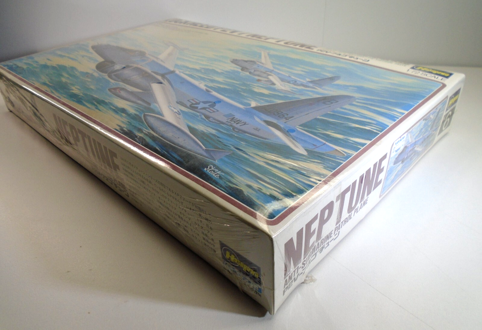 Vtg Hasegawa Lockheed P2V-7 Neptune Model Kit 1:72 Anti Sub Patrol ...