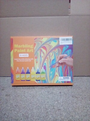 MFJL - Marbling Paint Art - Spark Creativity - Ages 6+ - NEW | eBay