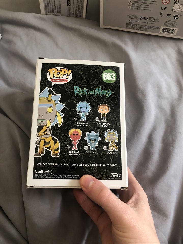 Funko Pop Rick and Morty - Wasp Rick #663 | eBay UK