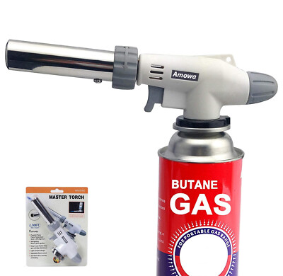 Butane Torch Kitchen Blow Lighter Culinary Torches Professional Chef ...