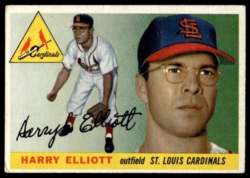 1955 Topps Harry Elliott St. Louis Cardinals #137 | eBay