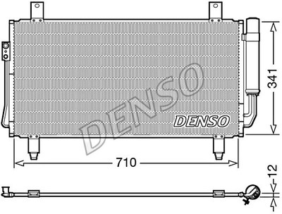DENSO AC Condenser For MITSUBISHI Outlander III 12- 7812A220 | eBay