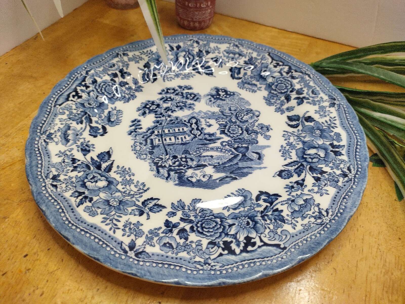 Churchill 10 Inch Collective Plate Blue And White | eBay