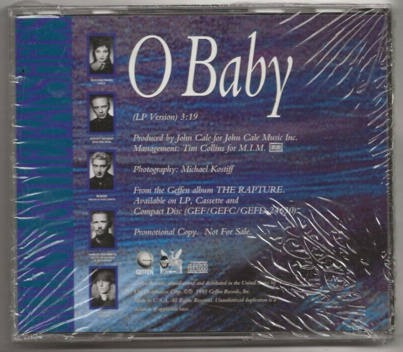SIOUXSIE & THE BANSHEES O BABY RARE USA PROMO CD, BRAND NEW, SEALED | eBay