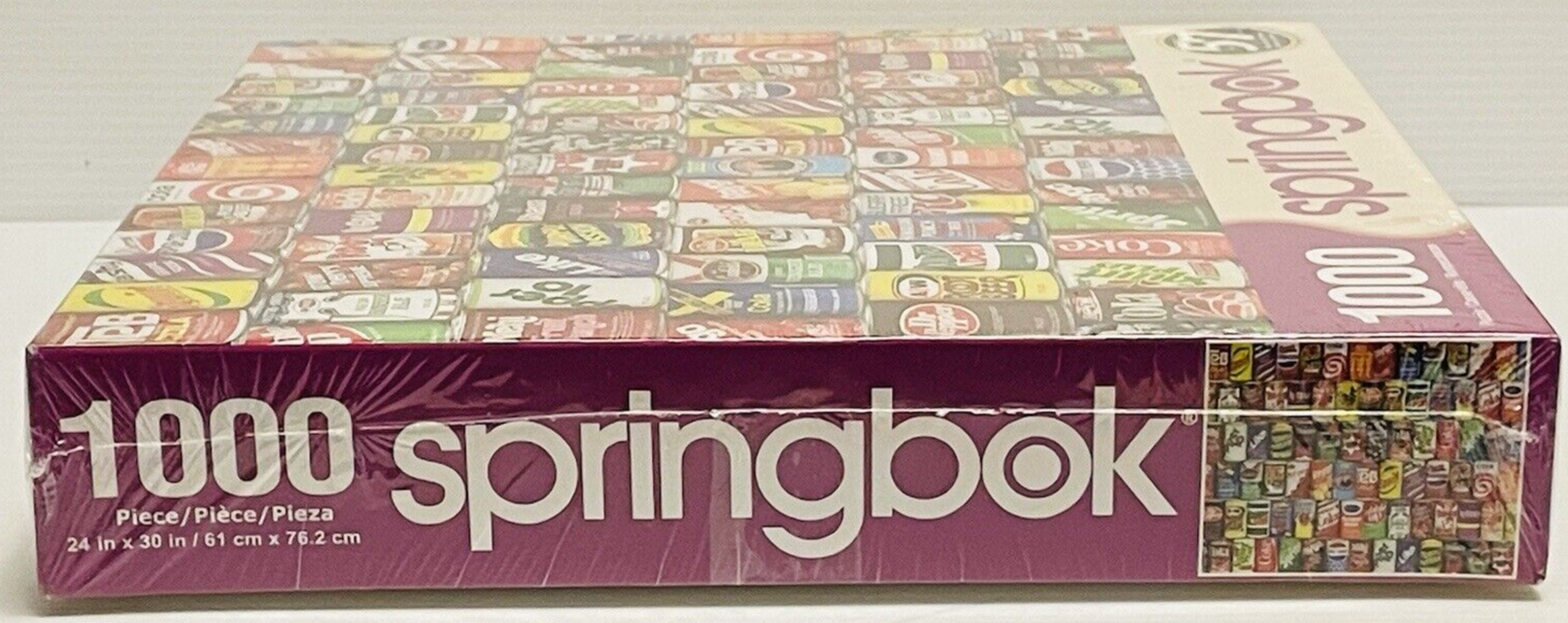 Springbok 3310835 Retro Refreshments Jigsaw Puzzle - 1000 Piece for ...