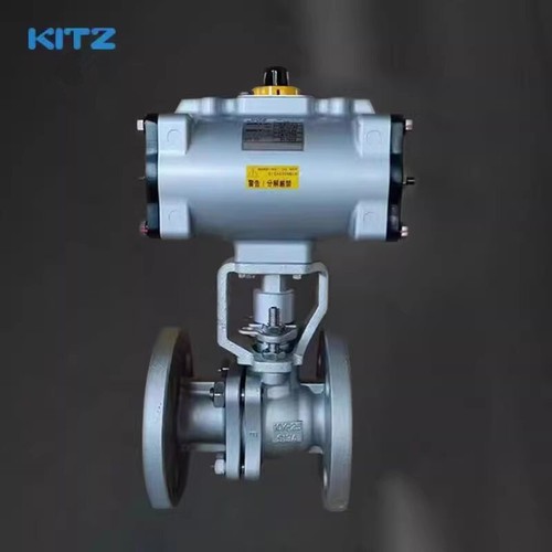 KITZ Pneumatic Double Action Stainless Steel 304 Flanged Ball Valve FA ...