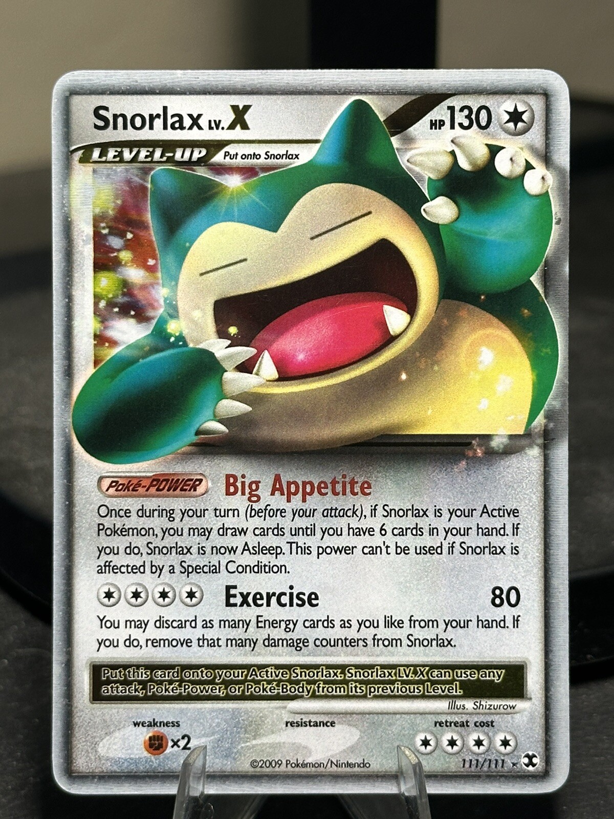 Pokémon SNORLAX LV. X Holo Rising Rivals 111/111 Nm/Mint | eBay