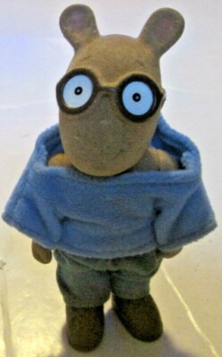 PBS TV Marc Brown ARTHUR Flock Felt action figure dressed 5" | eBay