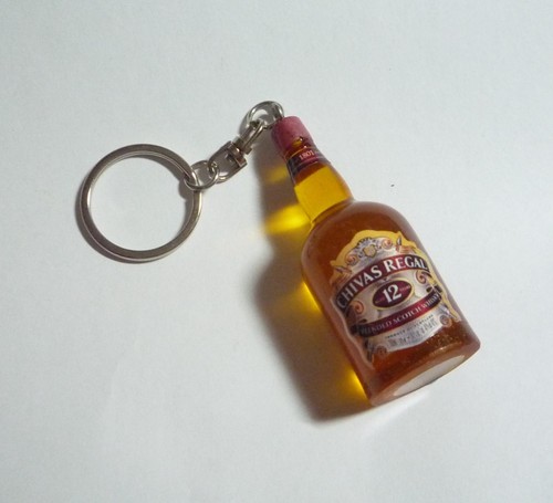 CHIVAS REGAL WHISKY Fun KEYCHAIN Keyring Novelty Indonesia 3D 2.25 ...