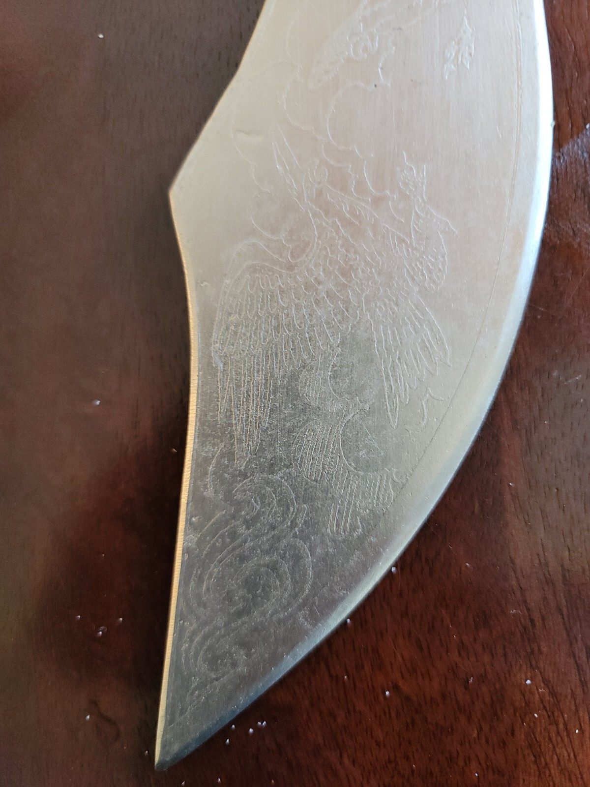 Rare Vintage Spanish Mexican Engraved Machete Leather Handle Sword ...