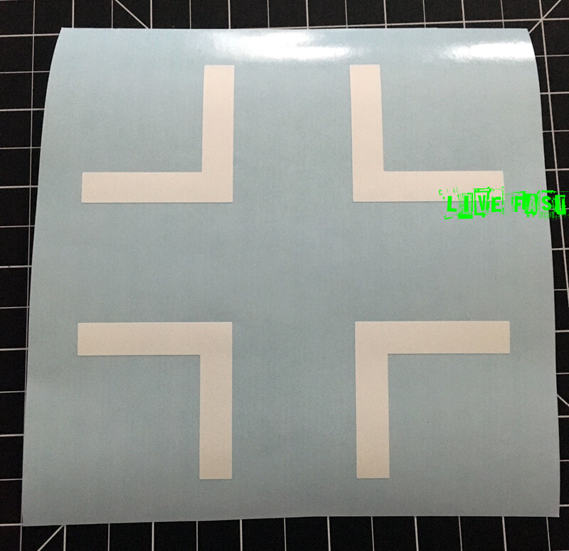 GERMAN BALKENKREUZ WEHRMACHT IRON CROSS DECAL STICKER outlaw biker ww2 ...