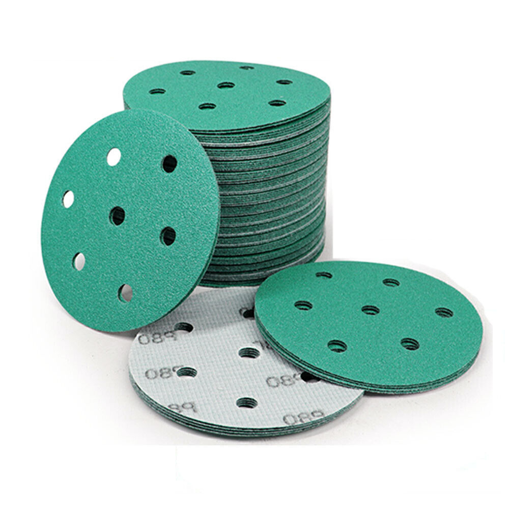 Sanding Discs hook and loop Pads 125/150/180/225mm Orbital Sander ...