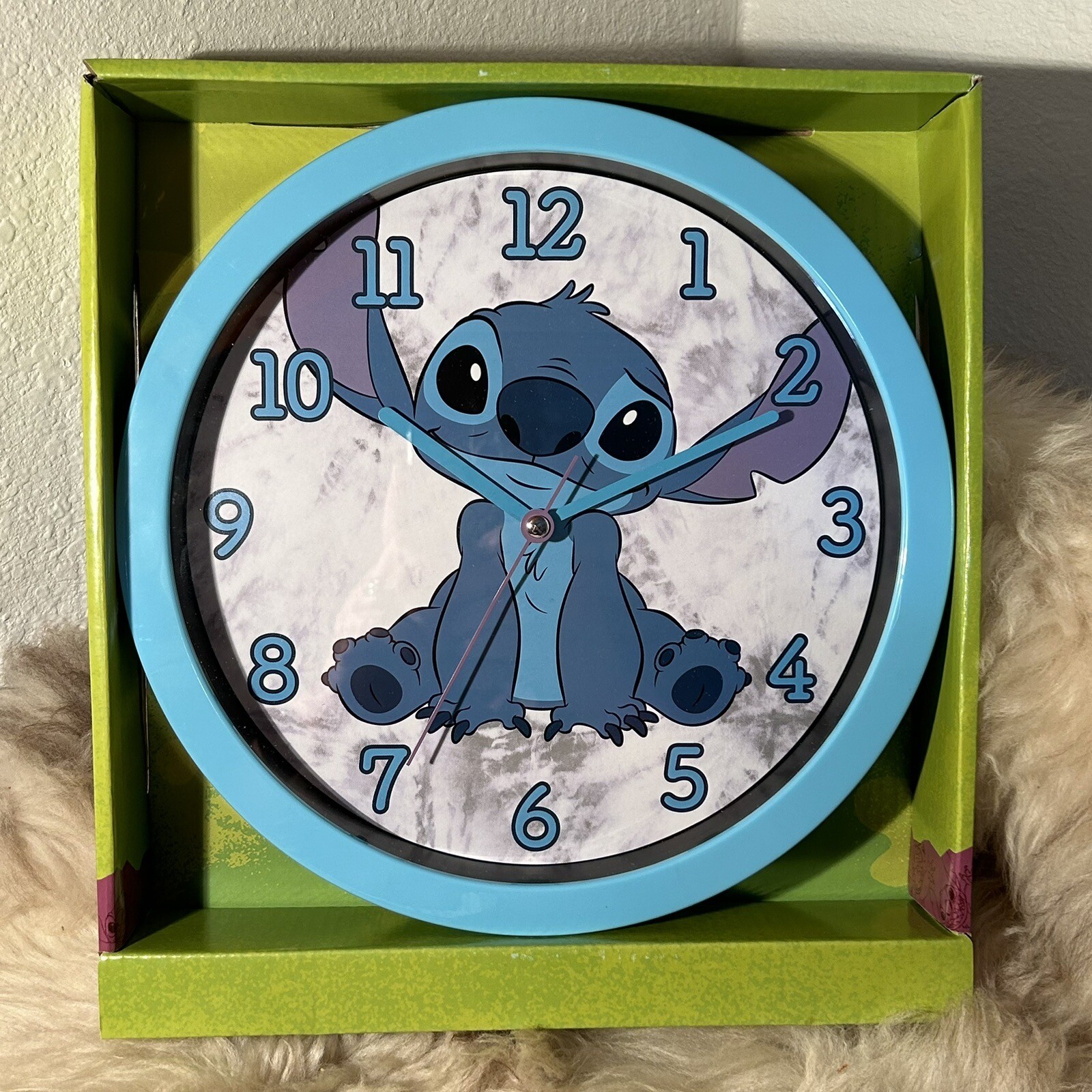 New! Disney Stitch 10” Wall Clock Analog | Grelly USA