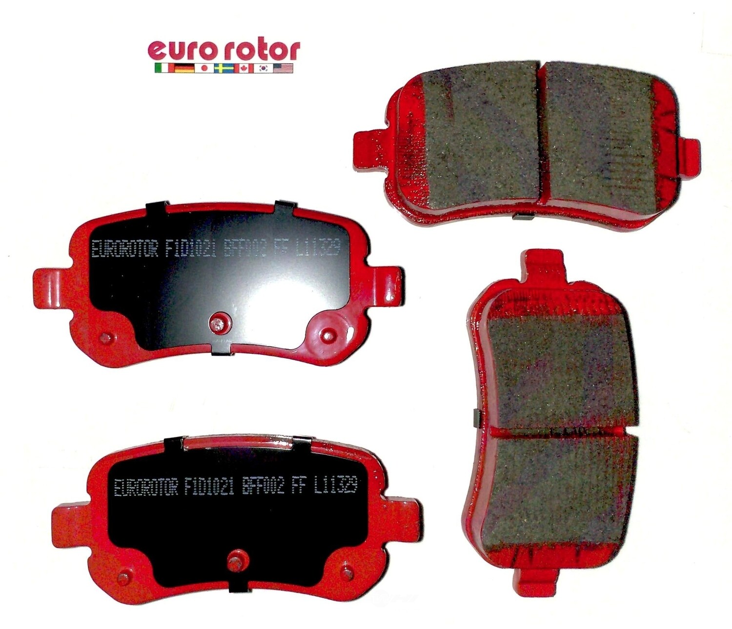 Disc Brake Pad Set-* ICE Ceramic - includes installation hardware ...