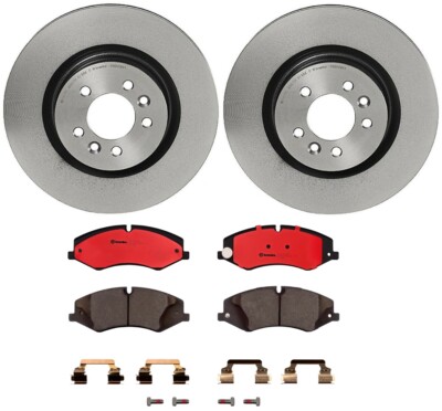 Brembo Front Brake Kit 360mm Disc Rotors Ceramic Pads For Land Rover ...