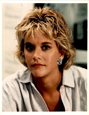 BR27 Rare Vintage Color Photo MEG RYAN Beautiful Sexy Blonde Actress ...