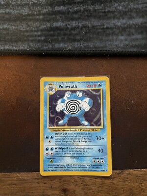 Pokémon TCG Poliwrath Base Set 13/102 Holo Unlimited Holo Rare | eBay
