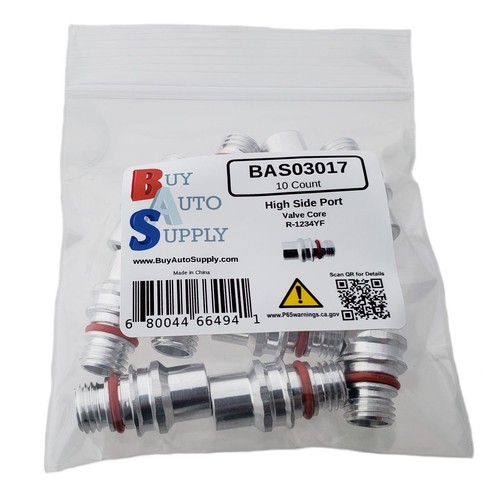 10 Count* R-1234YF High Side Port A/C Valve Aftermarket Fit GM 22748614 ...