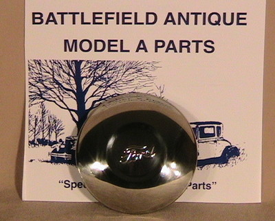 1930-1931 Model A Ford Stainless Steel Hub Cap fits 19" Wheels. | eBay