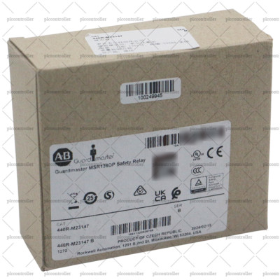 New Allen-Bradley 440R-M23147 Safety Relay 24V AC/DC Automatic/Manual ...