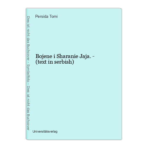 Bojene I Sharanie Jaja ( Texte En Serbish) Persida Tomi | eBay