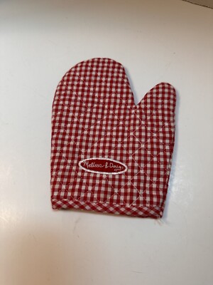 Melissa and Doug Potholder Toy Pretend Play Kitchen Oven Mitt Pot ...