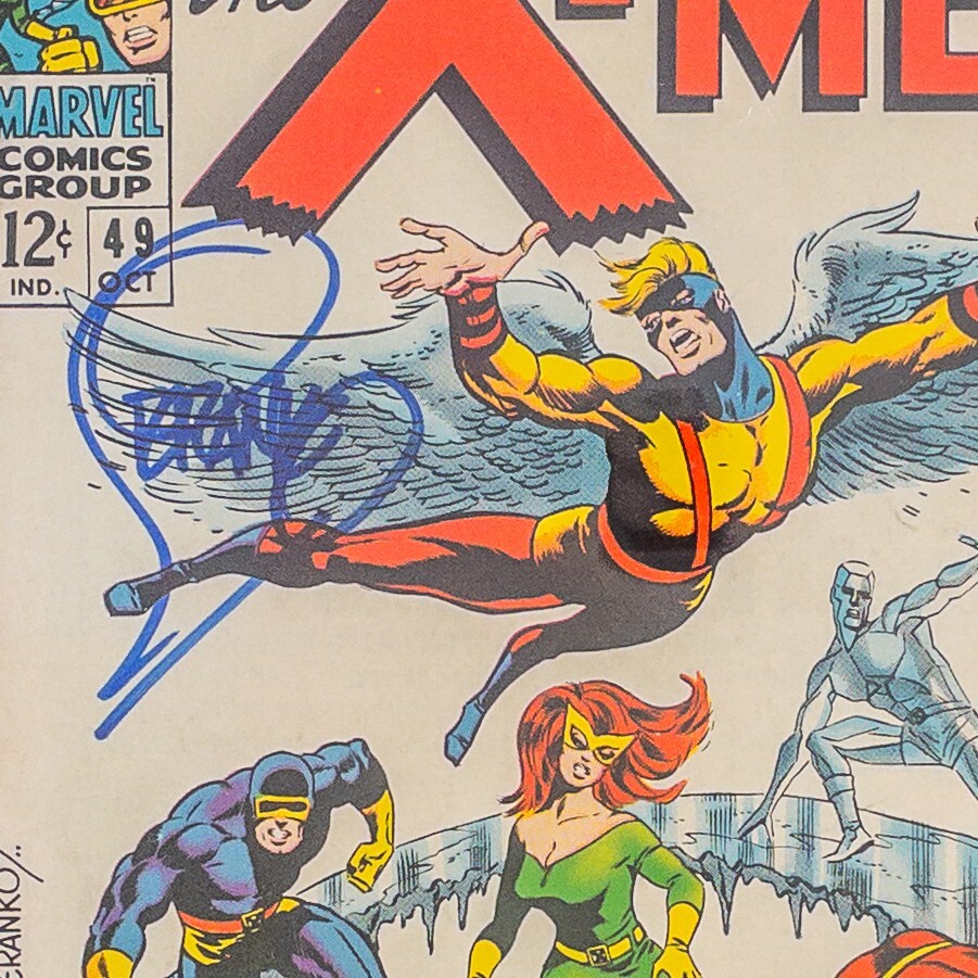 Vintage X-men Autographed By Jim Steranko Graded 7.0 CGC | eBay