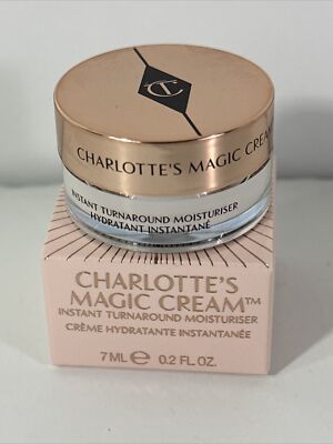 Charlotte Tilbury Magic Cream Instant Turnaround Moisturizer .2oz / 7ml ...