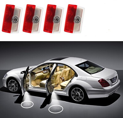 LED Step Door Courtesy Puddle Projector Lights For Mercedes W205 W212 ...