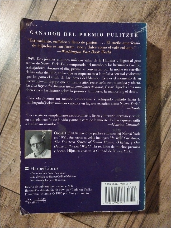 Los Reyes Del Mambo Tocan Canciones de Amor : Novela by Oscar Hijuelos ...