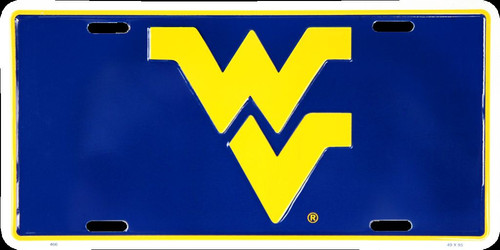 WEST VIRGINIA CAR TRUCK TAG LICENSE PLATE WV MOUNTAINEERS METAL SIGN ...